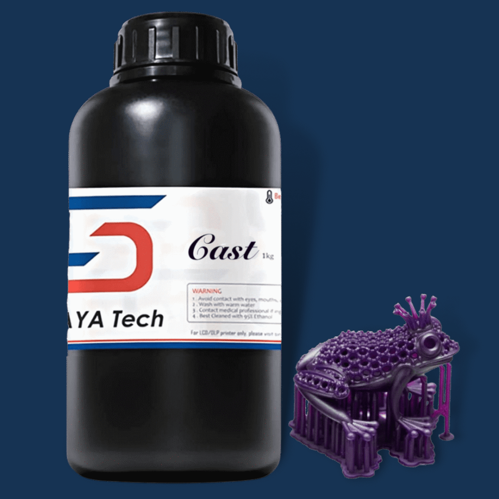 Resina Siraya Tech Cast Purple | Resina moldeable | Caballero 3D